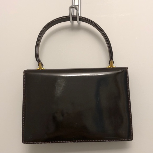 Gucci | Bags | Vintage Gucci Patent Leather Kelly Bag | Poshmark